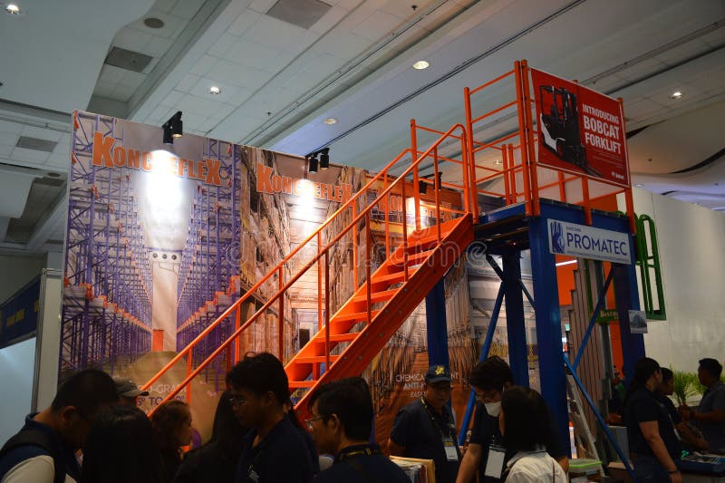 Promatec at Philconstruct Expo in Pasay, Philippines Editorial Stock ...