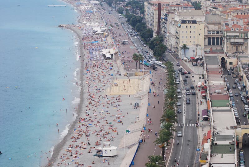 Promenade Des Anglais, Nice, Stad, Kust, Overzees, Kust En Oceanic ...