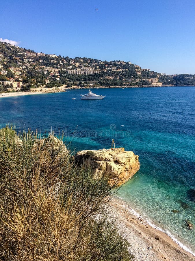 Promenade Le Corbusier in Der Kappe Martin Stockbild - Bild von dusche ...