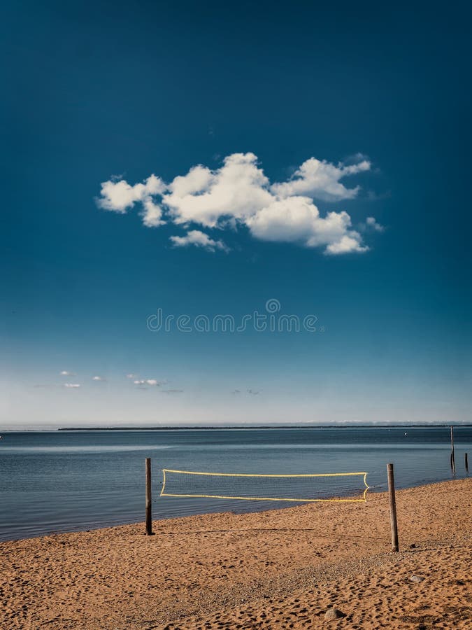 Promenade De Plage Dans Hjerting Esbjerg, Danemark Image stock - Image ...
