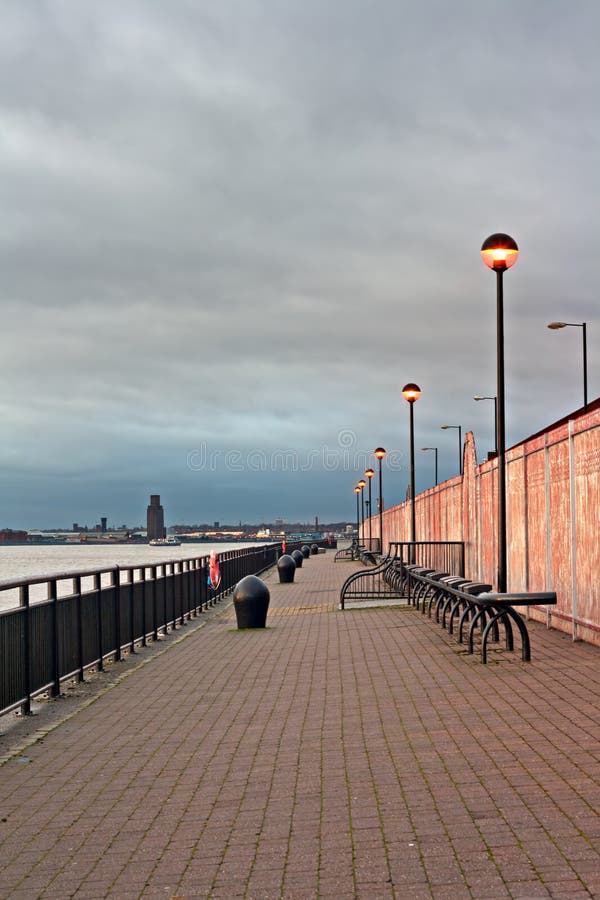 Promenade by the river stock image. Image of march, beautiful - 88470431