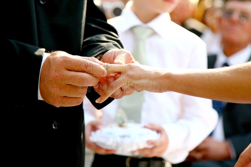 Promise Ring stock image. Image of together, ritual, fingers - 1382457
