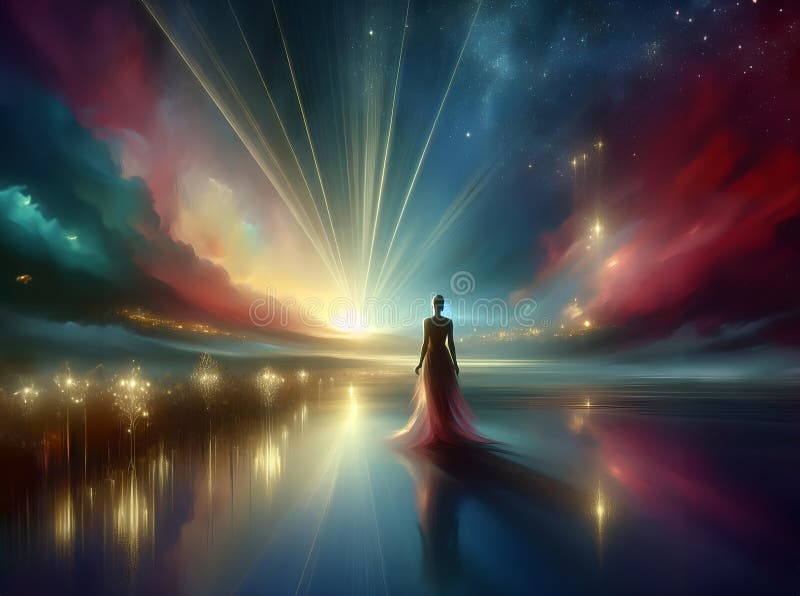 A Promising Future, Concept Stock Illustration - Illustration of ...