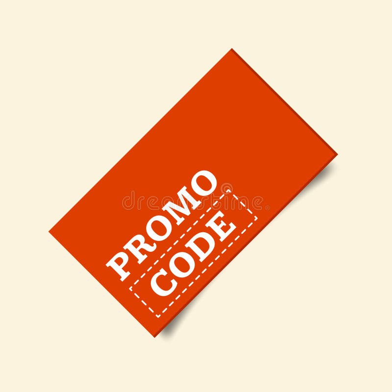 Promo Code Card. Discount on the Banner. Discount Icon Stock Vector ...