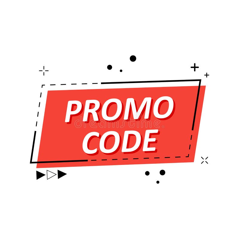 Promo Code, Coupon Code. Flat Vector Set Design Illustration on White ...