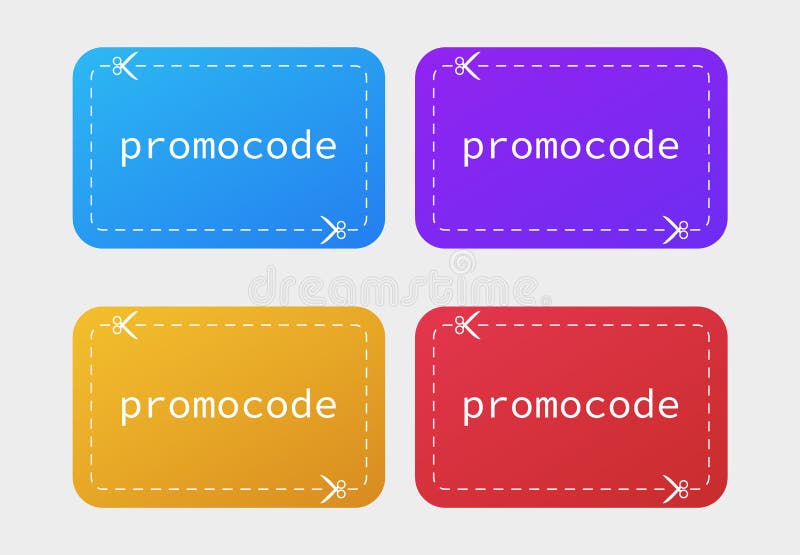 Promo code discount icon . stock vector. Illustration of sale - 177890839