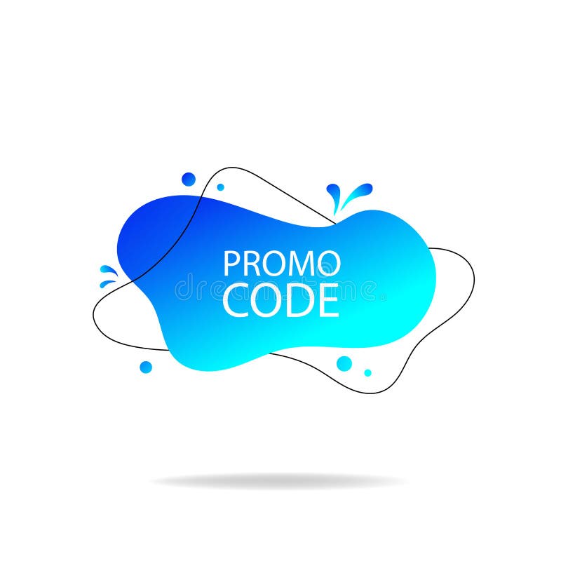 Promo Code Template.Geometric Coupon Code on Isolated Background ...
