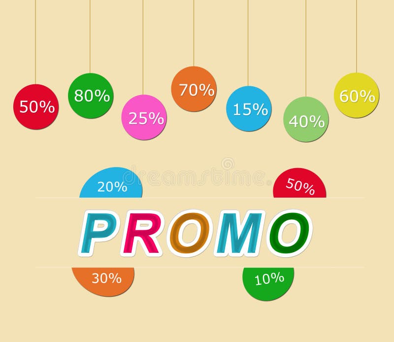 Promo background stock vector. Illustration of promotion - 19939743