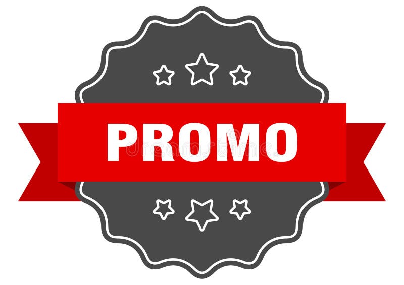 Promo Label. Promo Isolated Seal. Sticker. Sign Stock Vector ...