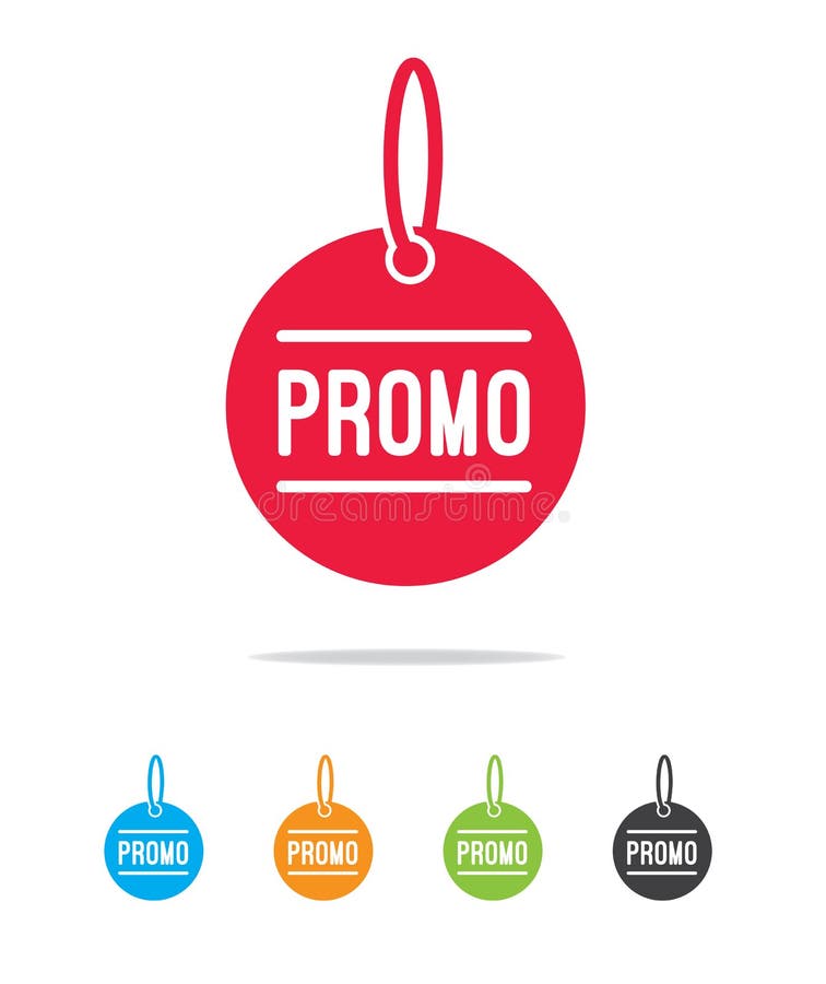 Promo Label Vector Set stock vector. Illustration of labels - 198329224