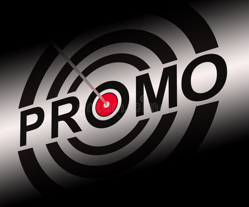 Promo Shows Bargain Advertisement Flyer Stock Illustration ...