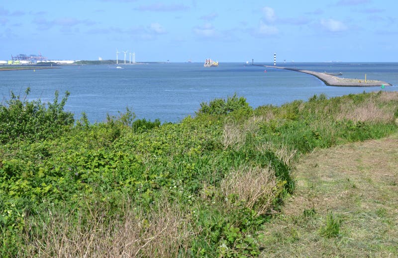 Promontoire Chez Rozenburg. Image stock - Image du nature, procédé ...