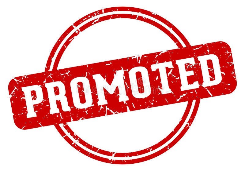 Promoted stamp stock vector. Illustration of rubber - 365329937