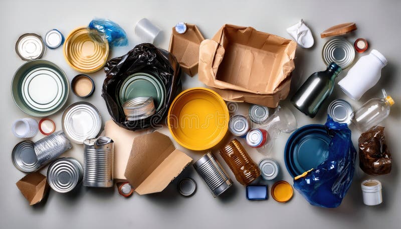 Promoting Environmental Awareness through Proper Waste Stock Photo ...