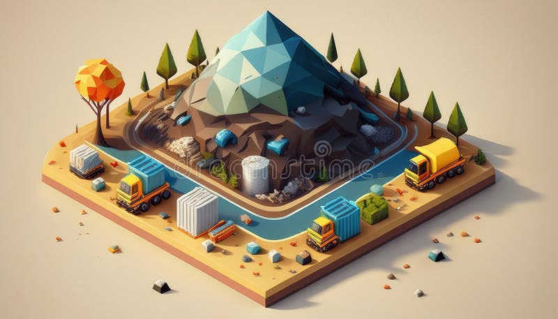 Promoting Environmental Awareness through Waste Sorting Stock Image ...