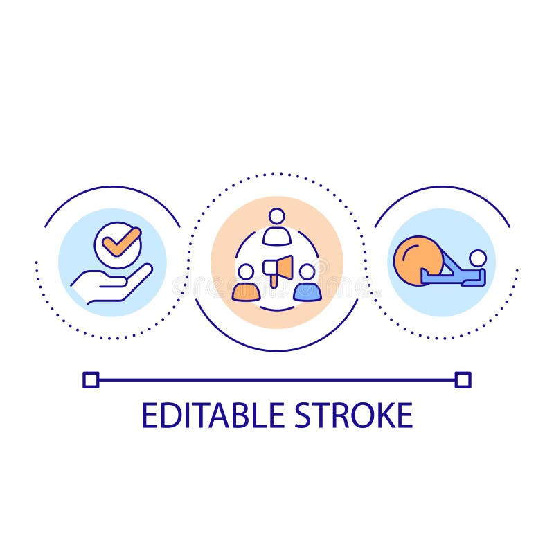 Editable Stroke Physical Activity Icon Stock Illustrations – 458 ...