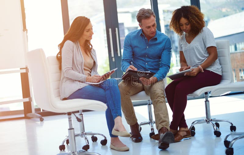 Promoting Teamwork with Collaborative Apps. a Creative Team Using a ...