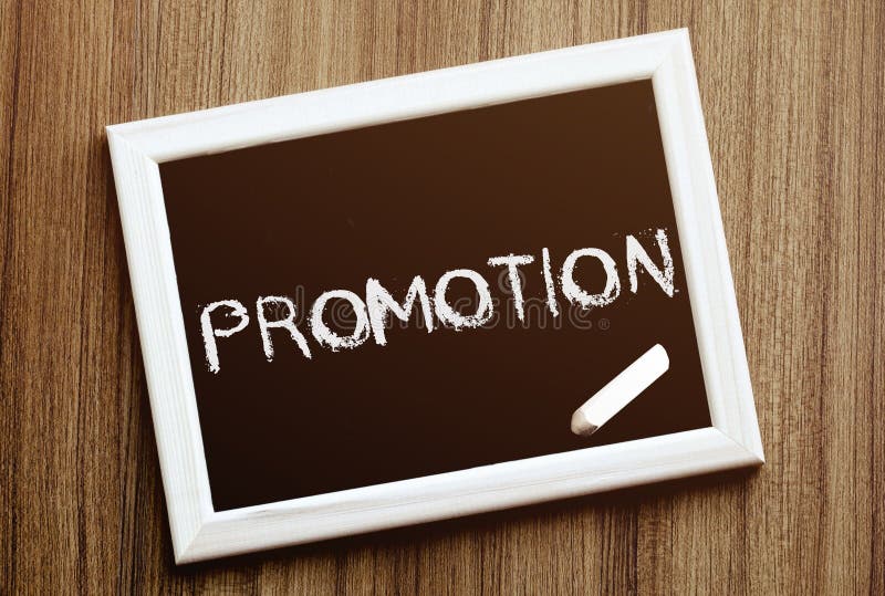 PromotionÂ . Hand Writing with Copyspace for Text Stock Photo - Image ...