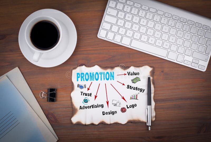 Promotion Business Concept. Abstract Strategy and Success Background ...