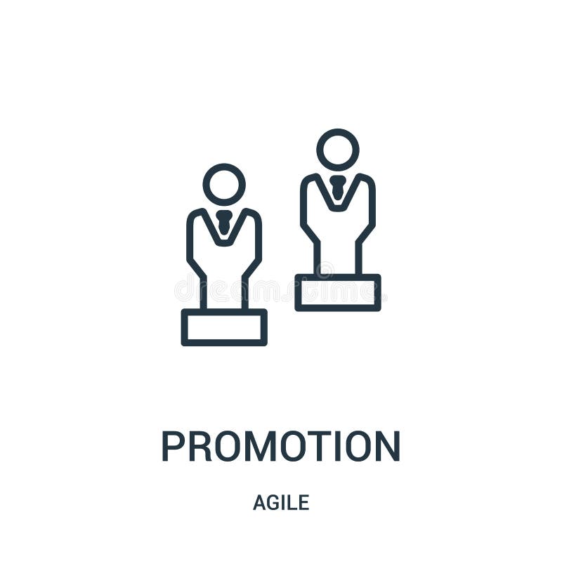 Promote Icon Vector from Ads Collection. Thin Line Promote Outline Icon ...