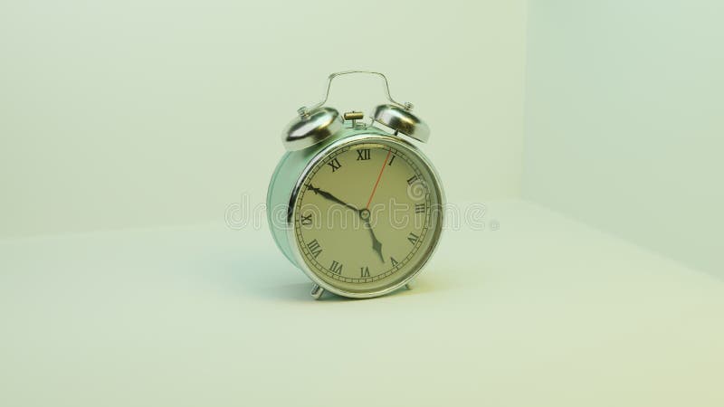 Promotion Retro Bell Knock Roman Vintage Clock Stock Photo - Image of ...