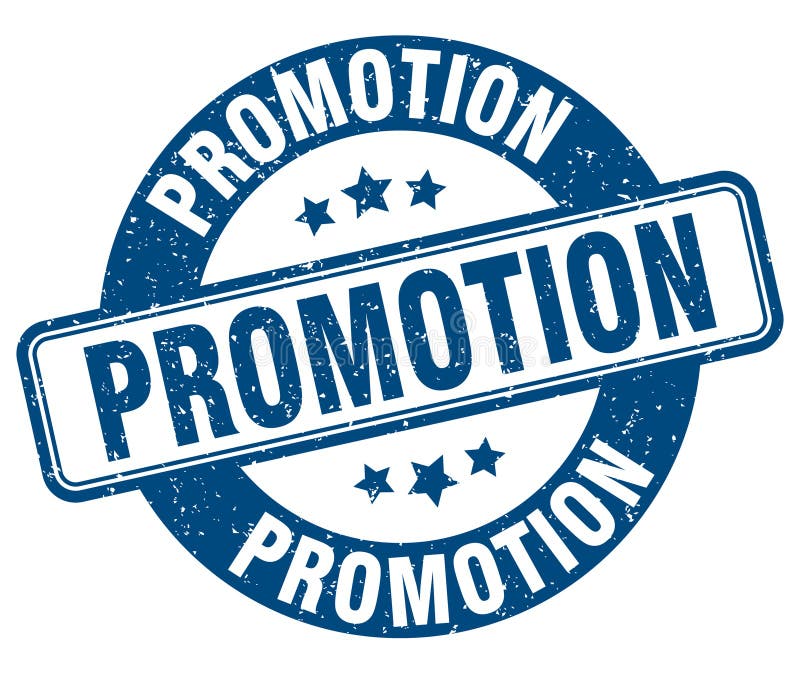 Promotion Stamp. Promotion Label. Round Grunge Sign Stock Vector ...