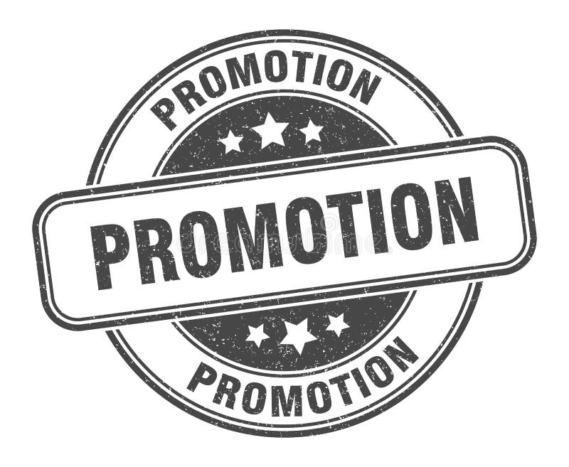 Promotion Stamp. Promotion Round Grunge Sign Stock Vector ...