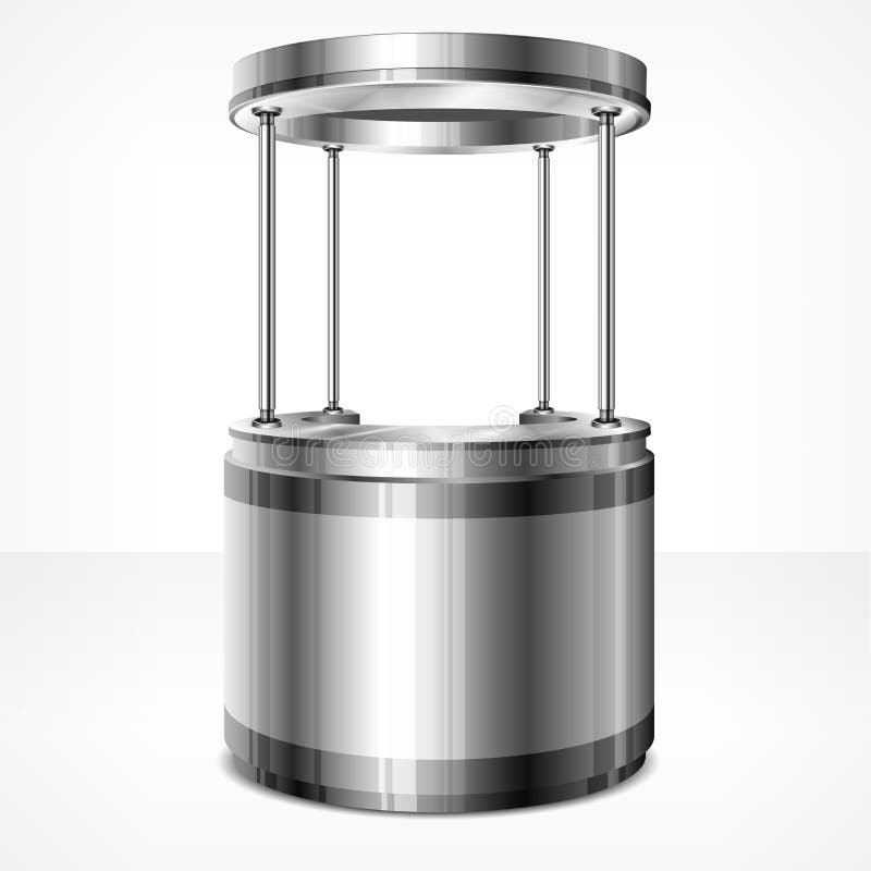 Promotion stand stock vector. Illustration of construction - 44533399