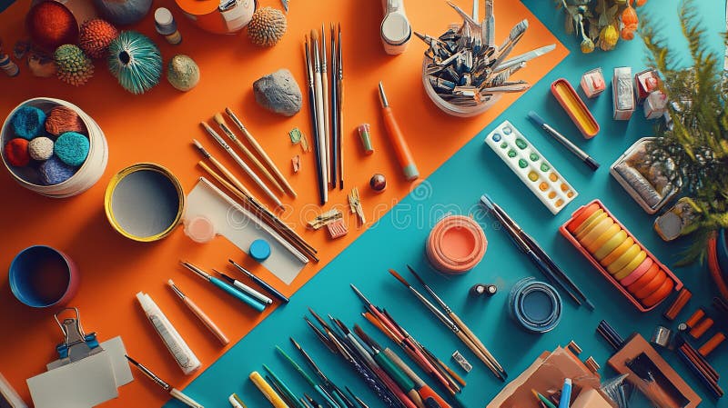 A Promotional Ad for Hobby Supplies Featuring Bold Visuals and Clear ...