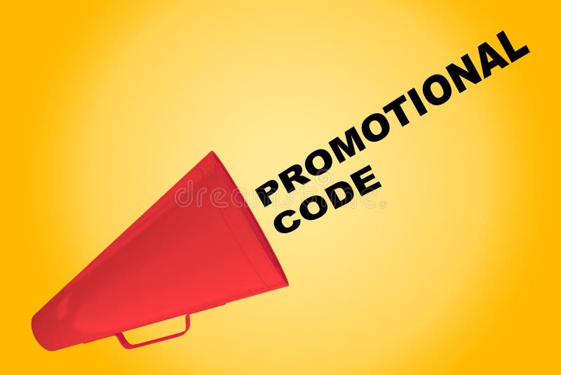 Promotional Code concept stock illustration. Illustration of ...