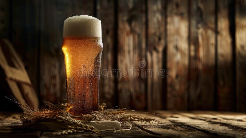 Promotional shot for beer stock illustration. Illustration of ...