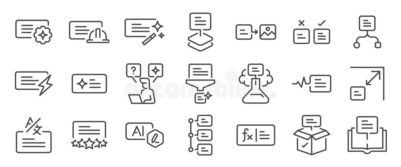 Prompt Engineering Icon Stock Illustrations – 758 Prompt Engineering ...