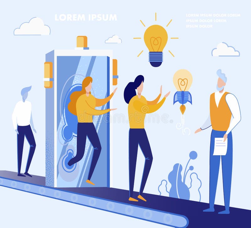 Prompt Flyer Creative Selection Interesting Ideas. Stock Vector ...