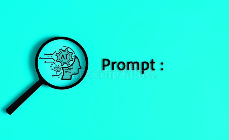 Prompt Text, Chatbot on Computer with Smart Artificial Intelligence ...