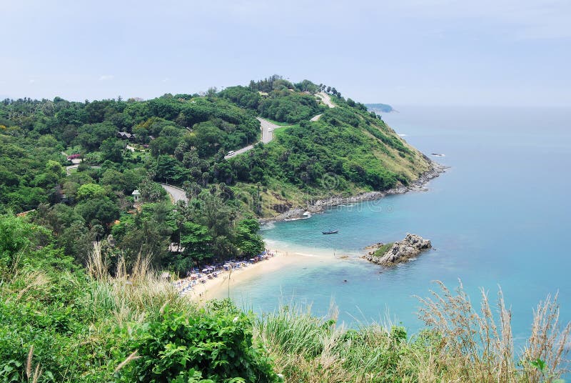 Promthep Cape at the Phuket Island Stock Photo - Image of nature ...