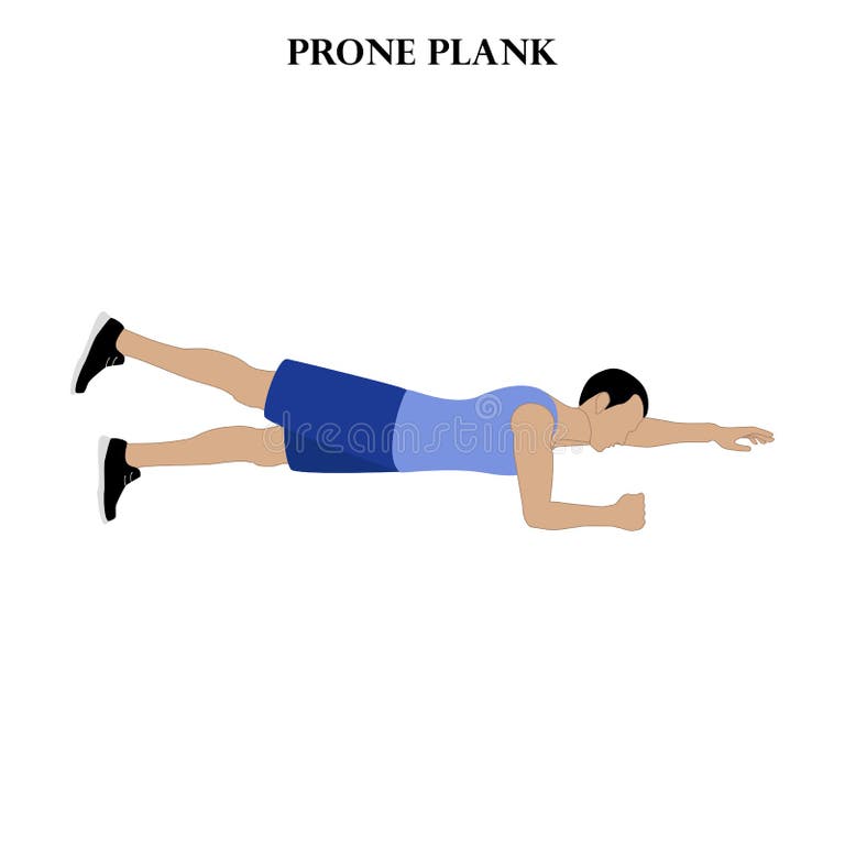 Prone Workout Stock Illustrations – 144 Prone Workout Stock ...
