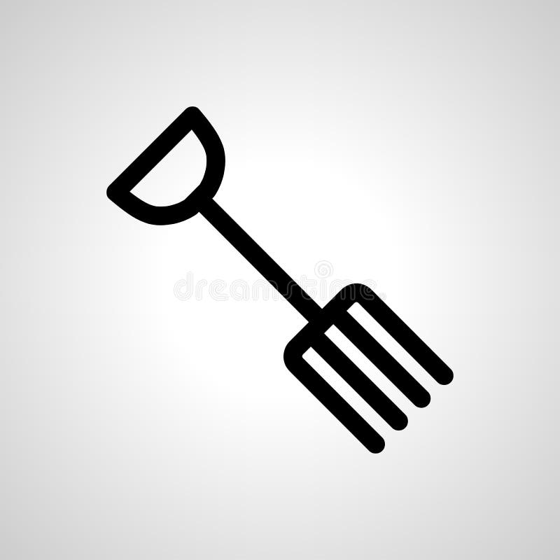 Prong Simple Icon. Prong Isolated Vector Icon Stock Illustration ...