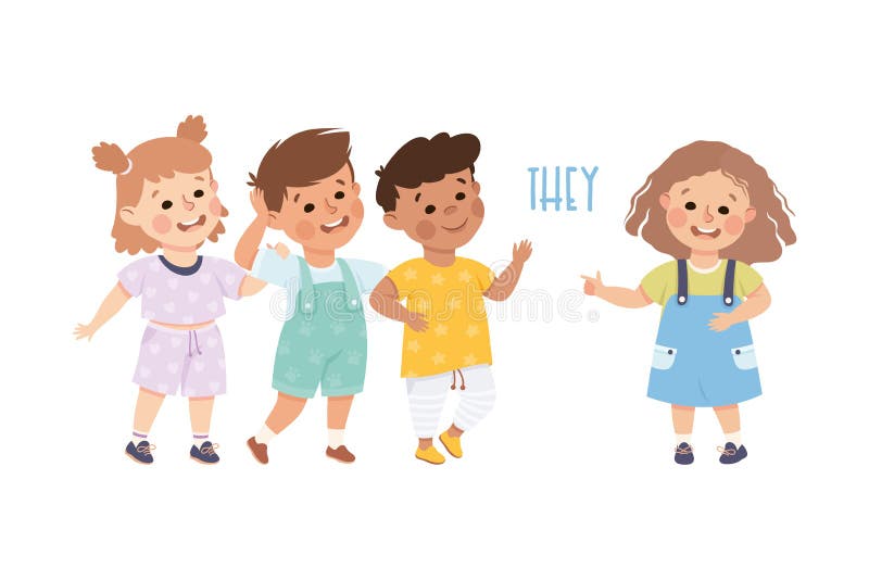 Pronome Em Inglês Com Rapaz E Garota Engraçados Demonstrando Que Eles ... Pronome Em Inglês Com Rapaz E Garota Engraçados Demonstrando Que Eles ...