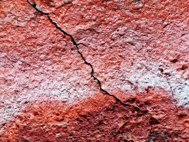 Pronounced crack in a wall stock image. Image of grey - 12199749