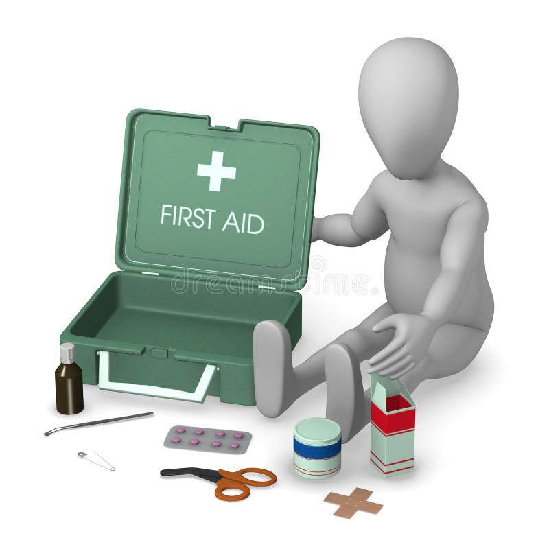 3d Cassetta Di Pronto Soccorso Illustrazioni, Vettoriali E Clipart ...