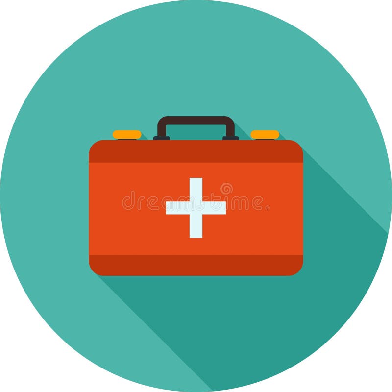 Icona Di Primo Soccorso Medico-sanitario in Dotazione Illustrazione ...