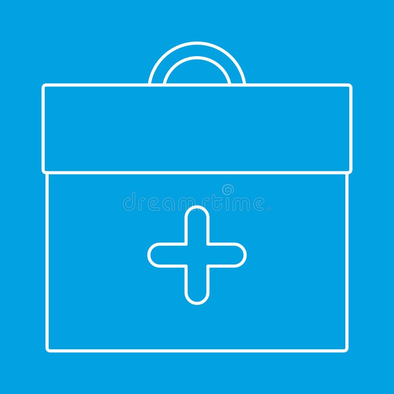 Pronto Soccorso O Icona Medica Del Corredo Illustrazione Vettoriale ...