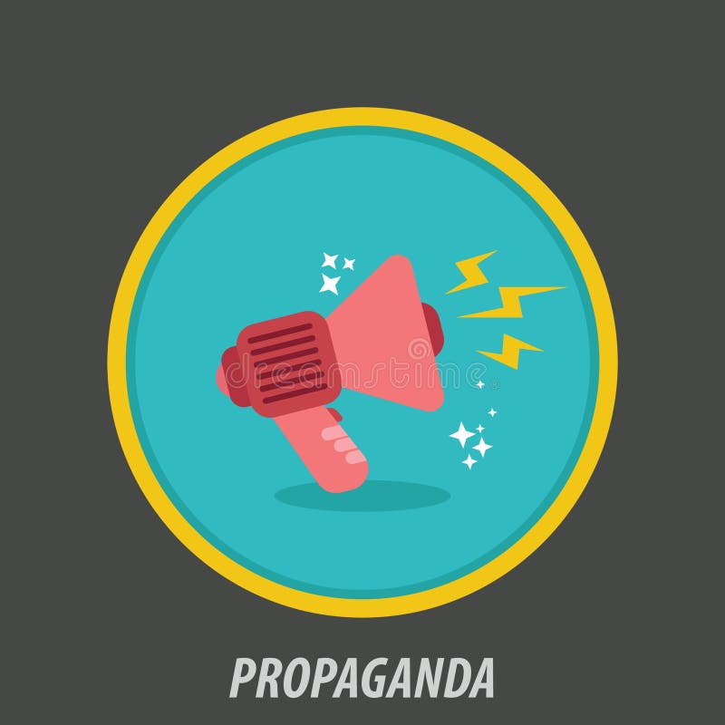 Propaganda Icon Vector from Industrial Revolution Collection. Thin Line ...