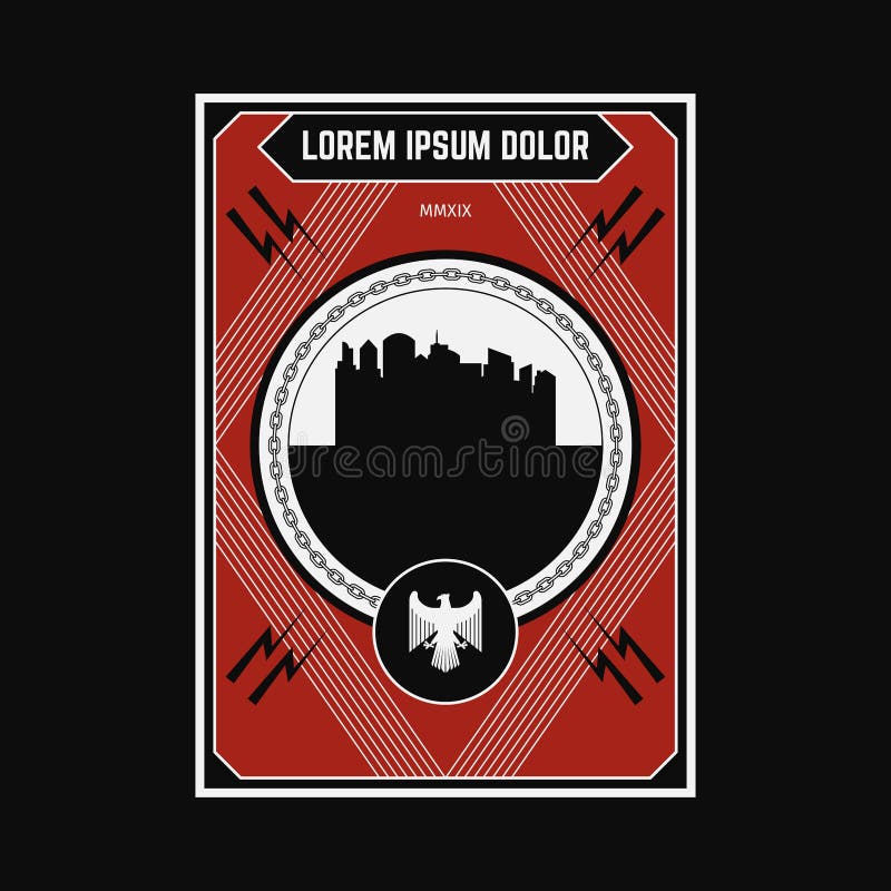 Propaganda Poster Background Stock Vector - Illustration of revolution ...