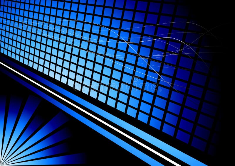 Propaganda Tridimensional Azul Ilustração do Vetor - Ilustração de ...