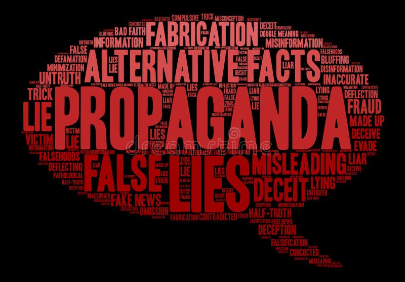 Propaganda Word Black Stock Illustrations – 168 Propaganda Word Black ...