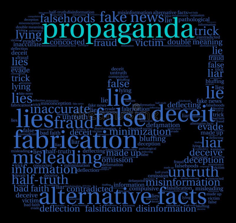 Propaganda Word Cloud stock vector. Illustration of facts - 99181654