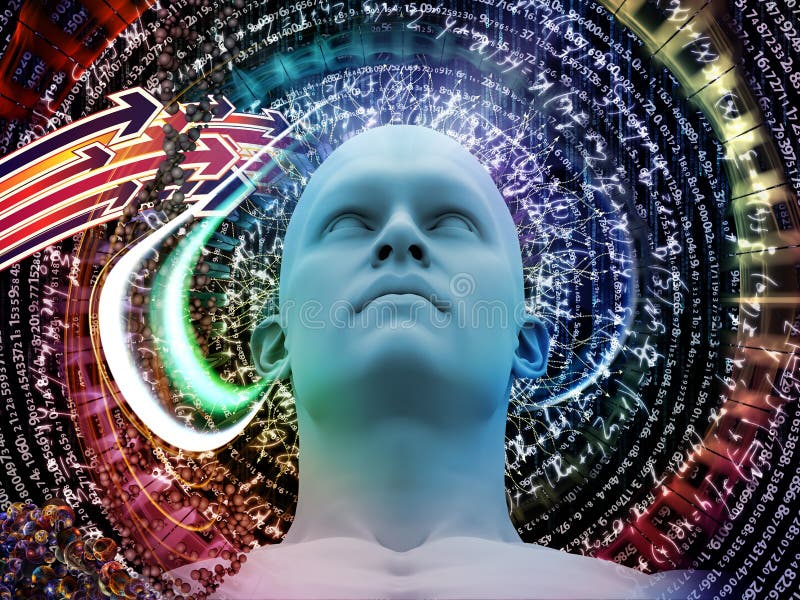 Propagation of Math Mentality Stock Illustration - Illustration of ...