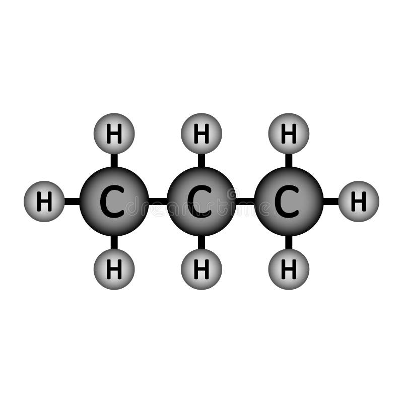 Molecular Structure Of Propane