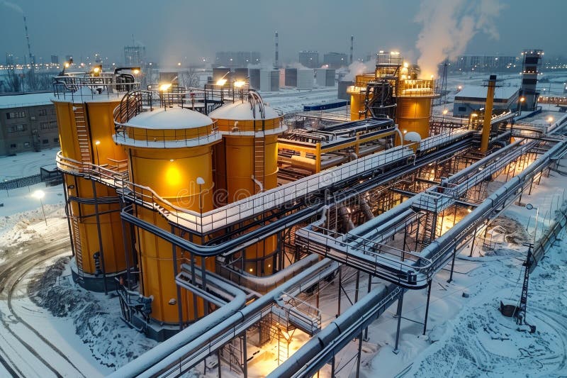 Propane Processing Facility Stock Illustrations – 10 Propane Processing ...